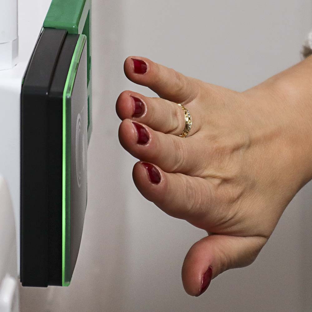 Soyal AR-888PBI Capacitive Press-to-Exit Button | Raytel Security Systems