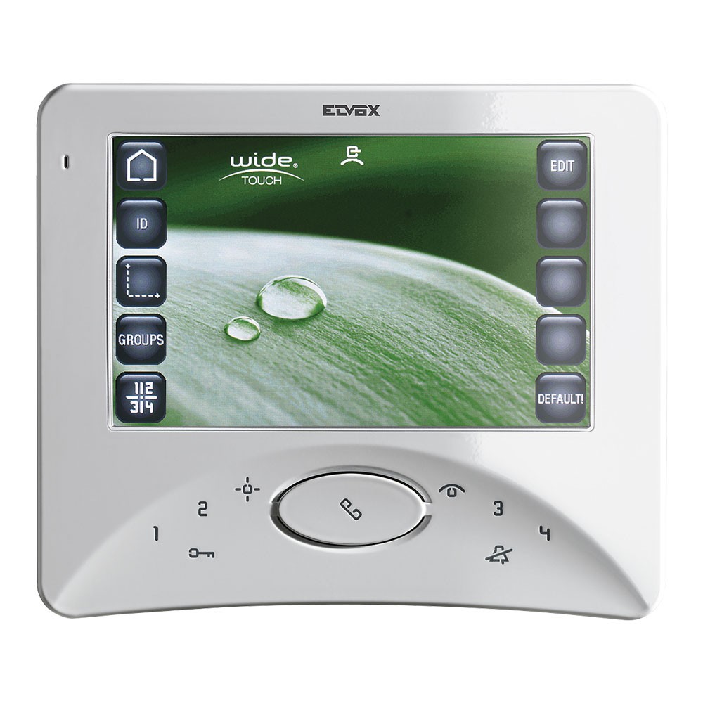 Elvox 7300 Series 'Touch' Wide Screen Open Voice Video Door Entry ...