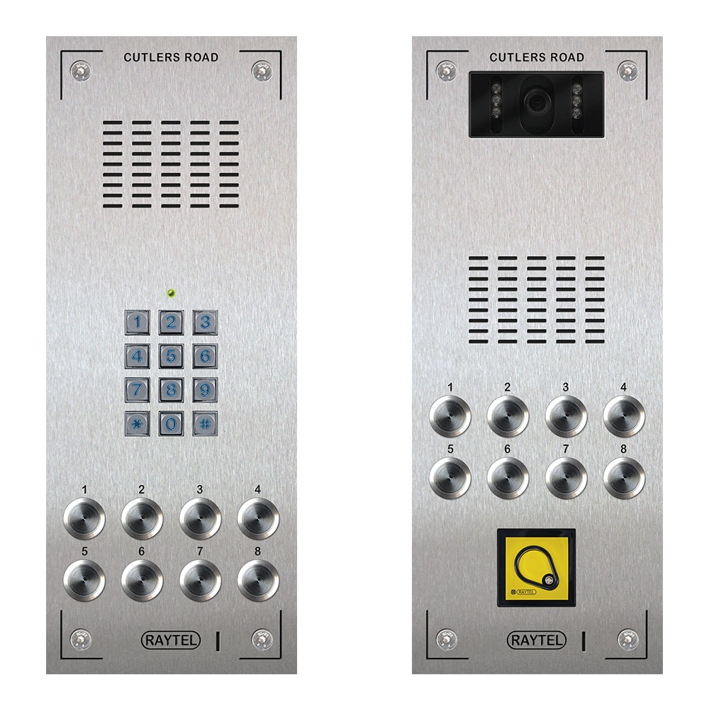 Raytel Spartan Large - Vandal Resistant Audio / Video Door Entrance ...